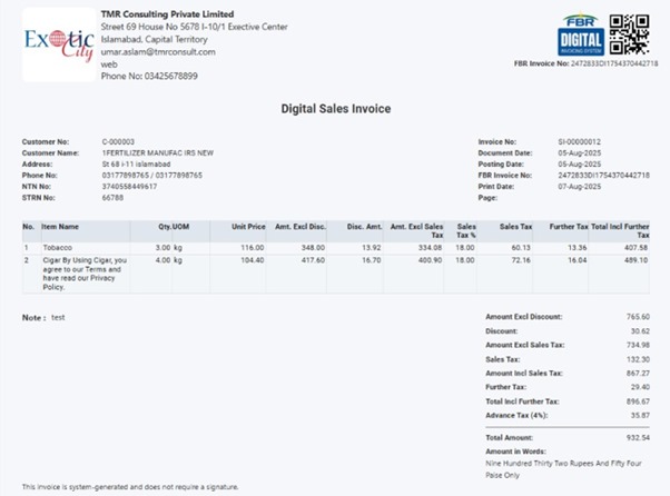 FBR Digital Invoicing Pakistan: Complete Compliance & PRAL Guide – TMR ...
